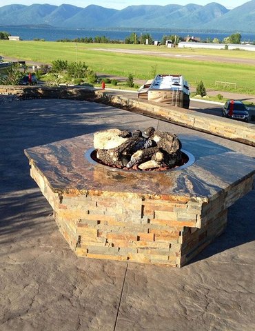 Home Floor Covering and Polson Stone and Tile - Installation Gallery